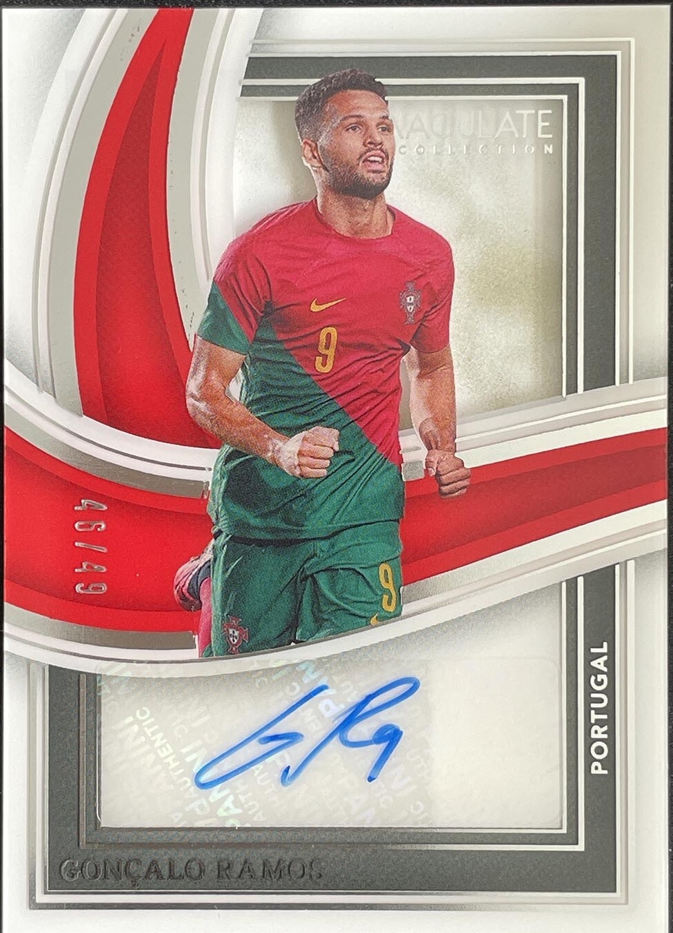 2023-24 Panini Immaculate Collection - Shadowbox Signatures Goncalo ...