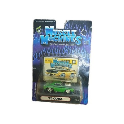 Muscle Machines 70 Cuda 18 Scale Diecast Car In The Original Wrapper | eBay