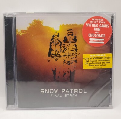Snow Patrol Final Straw CD New Hype Stickers Indie Alternative Rock ...