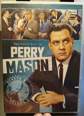 PERRY MASON Season 4 Volume 1 DVD 4th Fourth Four CBS Legal Drama TV ...