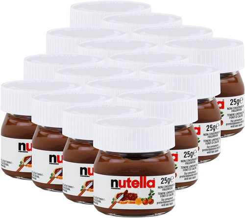 Lot De 16 Pcs Nutella Mini En Verre De 25 Gr Petite 80809180 | eBay