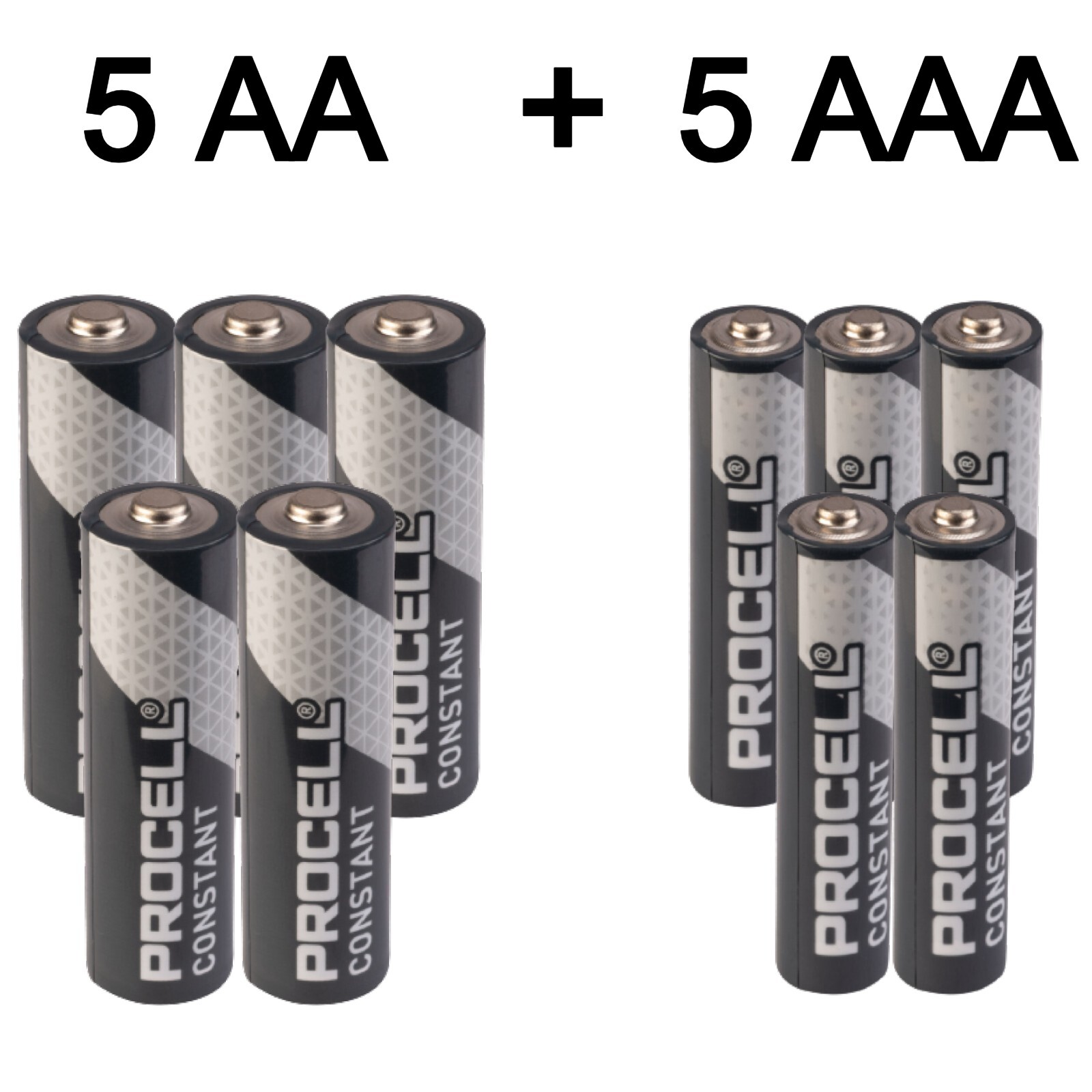 Duracell Procell Constant Power AA AAA Alkaline 1.5V MN1500 MN2400 ...