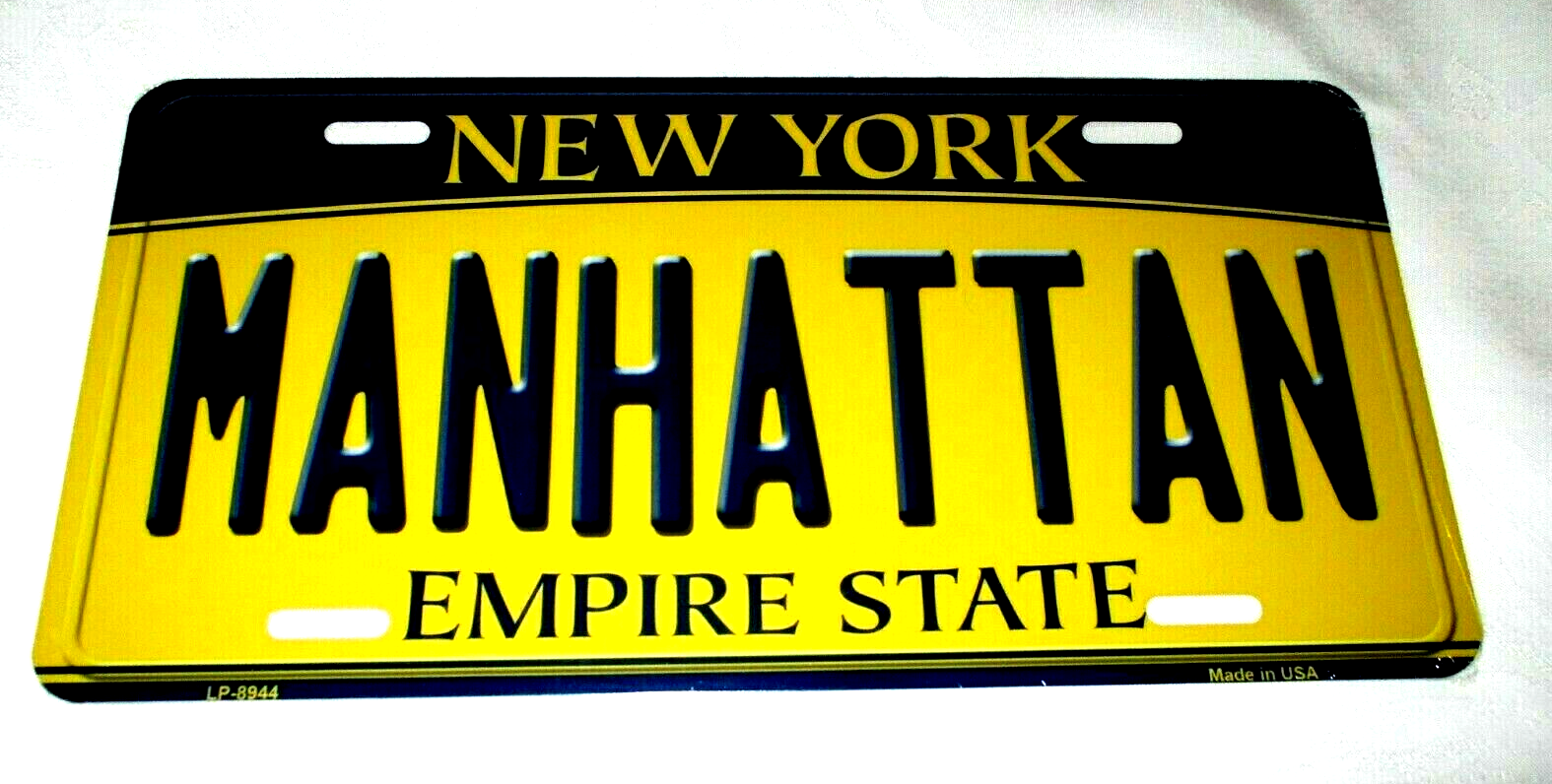MANHATTAN NEW YORK Metal License Plate #03 - NEW | eBay