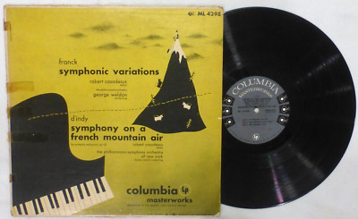 Franck Symphonic Variations D'Indy Symphony on French Mountain Air ...