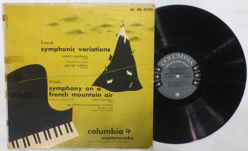 Franck Symphonic Variations D'Indy Symphony on French Mountain Air ...