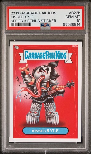 2013 Garbage Pail Kids Brand-New S3 BNS3 KISSED KYLE B23b PSA 10 ...