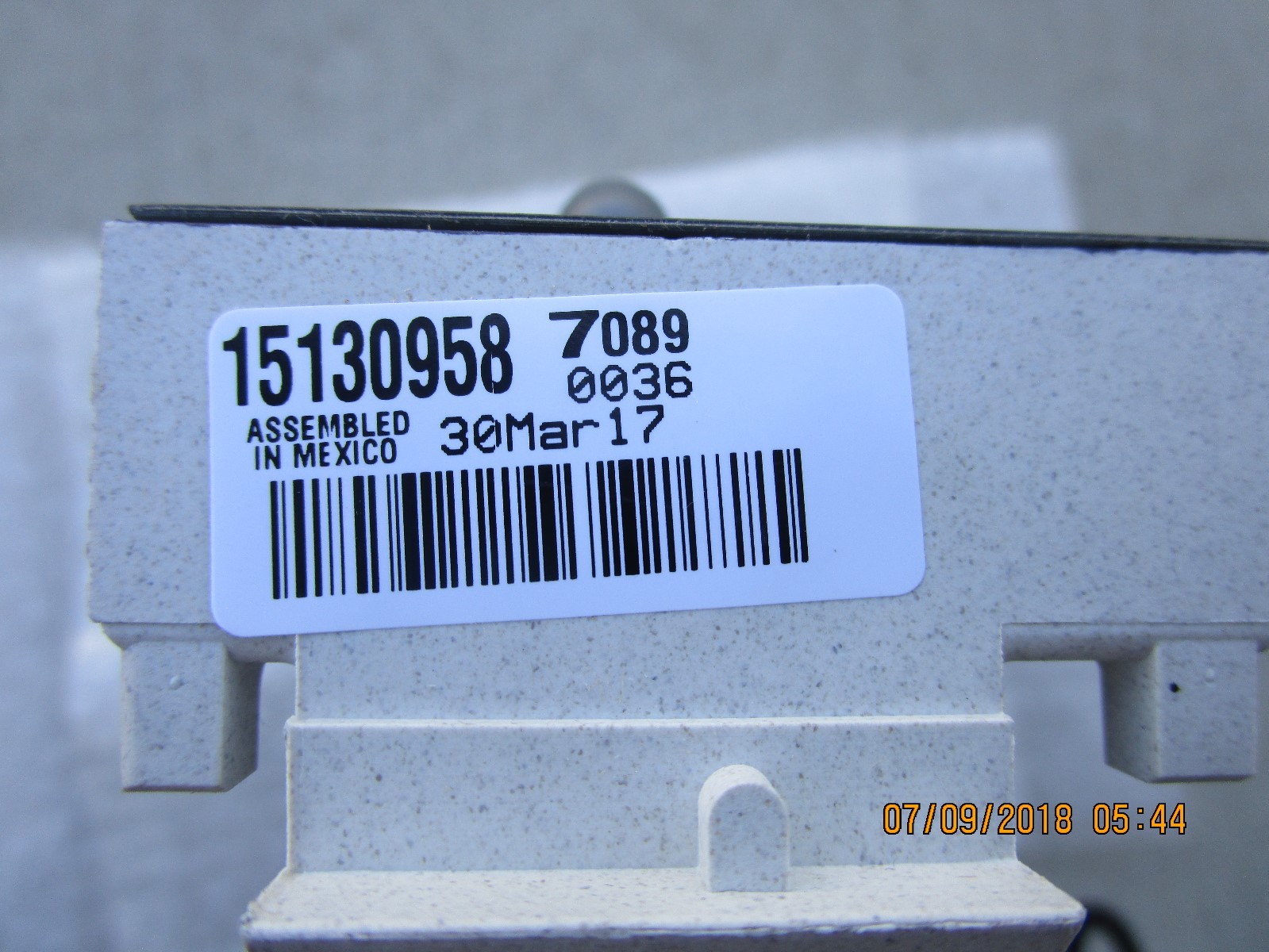 GM GMC CHEVY 15130958 ACDELCO 1572216 A/C HEATER CLIMATE TEMPERATURE ...