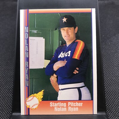 Nolan Ryan 1991 Pacific Trading Card # 36 Starting Pitcher Nolan Ryan ...