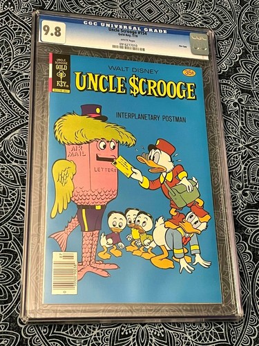 Uncle Scrooge #154 CGC 9.8 / 1978 / 0916277010 / WHITE Pages - RARE in ...
