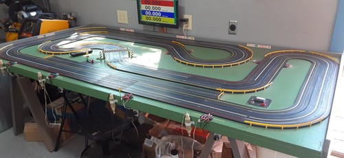 AURORA MODEL MOTORING HO RACE TRACK | eBay