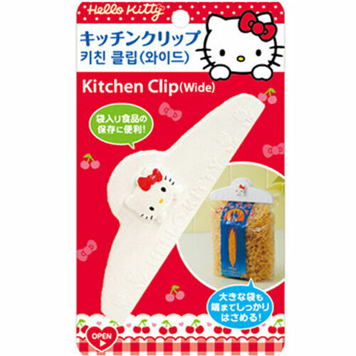 Hello Kitty Kitchen Clip(2P) Food Snacks Storage Bag Sealing Lock ...