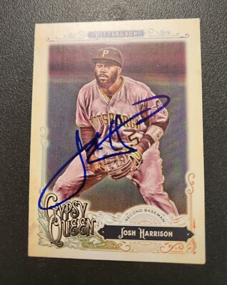 Josh Harrison Autograph Signed 2017 Topps Gypsey Queen Pittsburgh ...