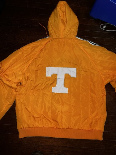 Vintage Tennessee Volunteers Windbreaker Mens Large Zip Reversible Puff ...
