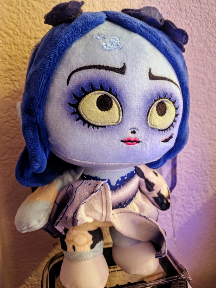 Corpse Bride Emily Plush Jazwares Tim Burton Goth Toy helena bonham ...