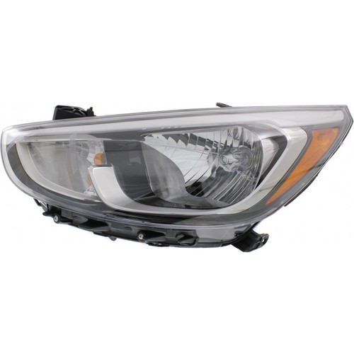 For 2015 2016 2017 Hyundai Accent Headlight Driver Side w/ Bulbs ...