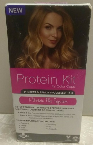 COLOR OOPS 7 - PROTEIN PLEX SYSTEM PROTECT & REPAIR PROCESSED HAIR BMT3 ...