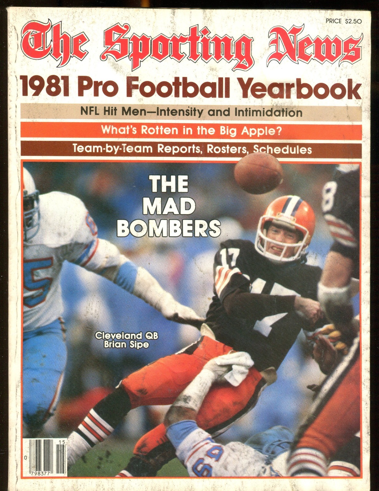 The Sporting News Pro Football 1981 Yearbook EX 013017jhe | eBay