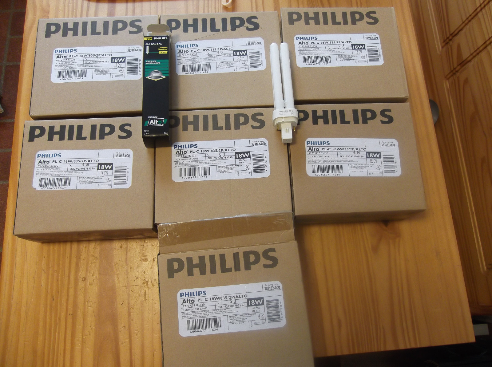 PHILIPS ALTO PL-C18W/835/2P/ALTO 10EA BOX NEW FREE SHIPPING | eBay
