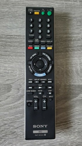 Genuine SONY RMT-B102A Remote Control Blu-Ray BDP-S350 AV35850 ...