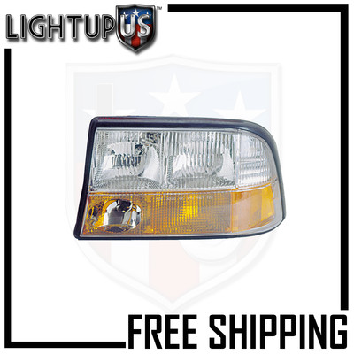 Headlight Headlamp Left Only for GMC Jimmy Sonoma Truck w/Fog Light | eBay