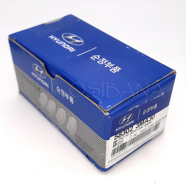 Hyundai OEM 11-15 Genesis Rear-disc Brake Pads 583023MA30 for sale ...