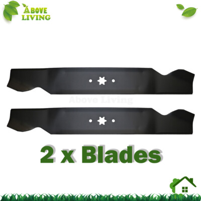 2x Mower Blades Compatible For Troy Bilt 94204308 94204308A 9420656 OEM ...