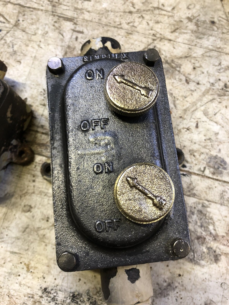 Industrial Vintage Light Switch