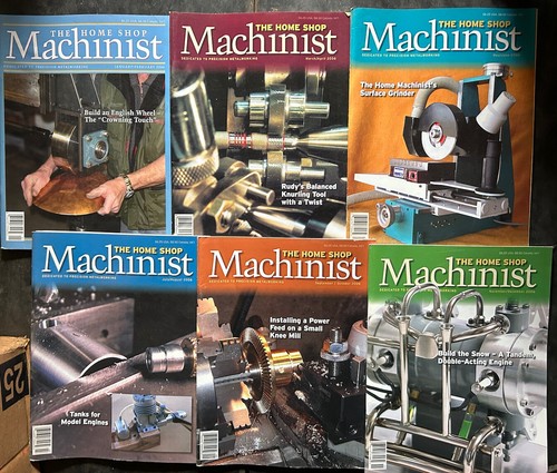 The Home Shop Machinist Magazine 6 Magazines Year 2006 | eBay