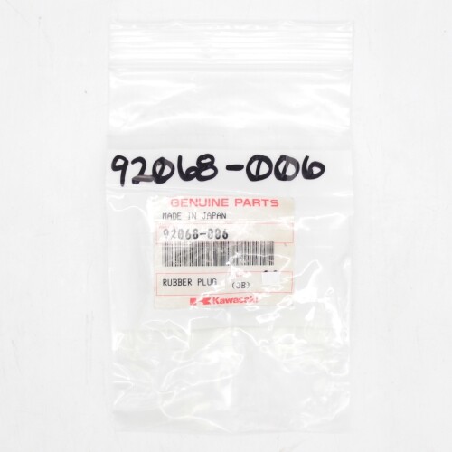 Kawasaki Rubber Plug Part Number - 92068-006 | eBay