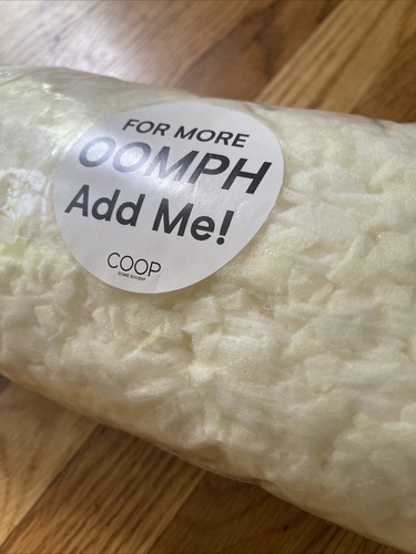 Genuine COOP Pillow Refill Shredded Memory Foam Extra Oomph Stuffing ...