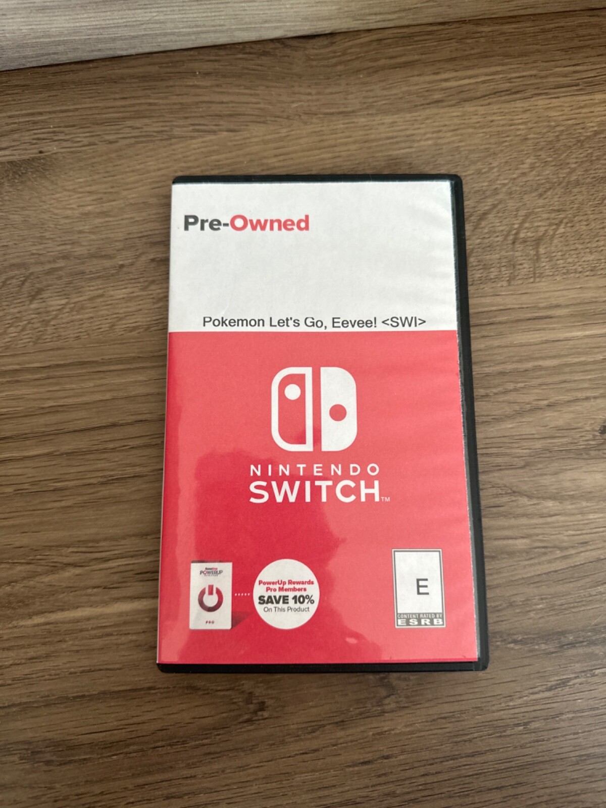 Pokémon: Let's Go, Eevee! - Nintendo Switch (Pre-Owned, GameStop Case ...