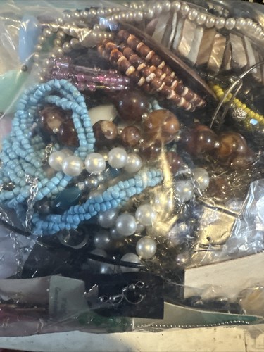 5+ Pounds Junk Jewelry For Crafts repurpose wearable some new Assorted ...