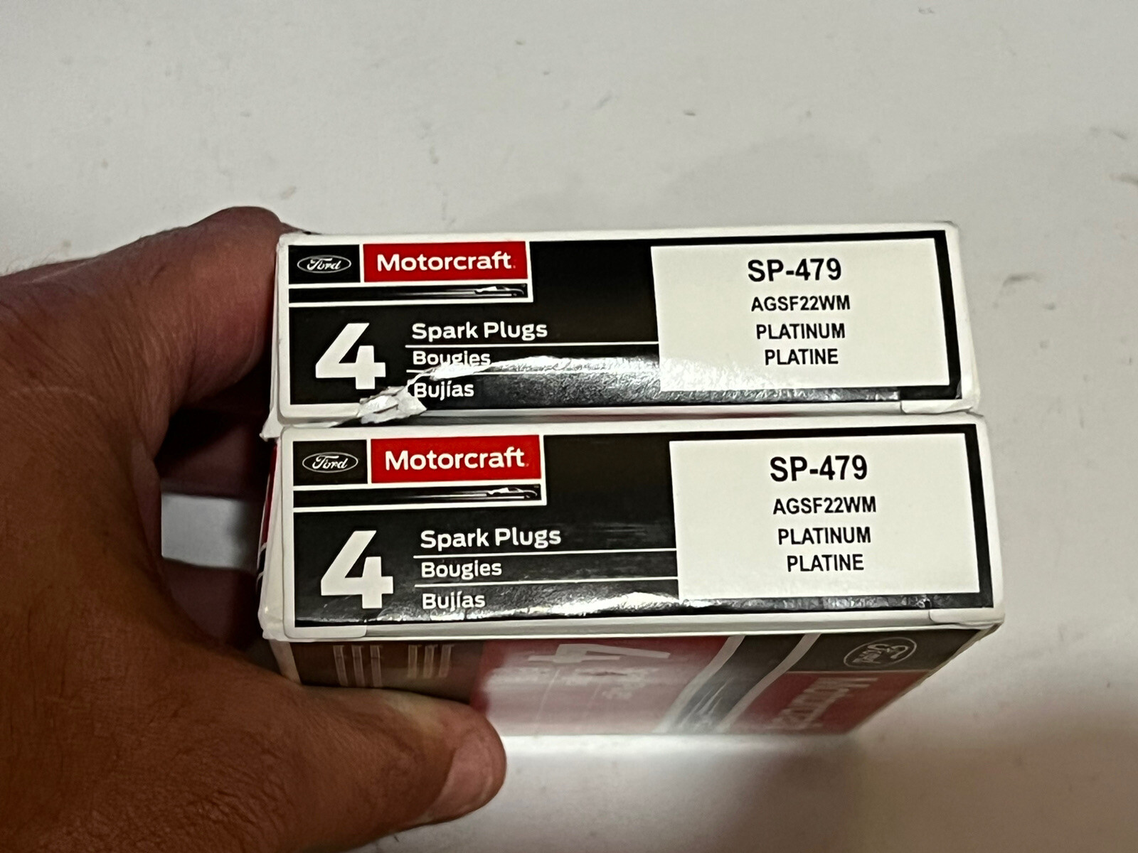 8Pcs OEM Motorcraft Platinum Spark Plugs SP-479 AGSF22WM Fits Ford 5.4L ...