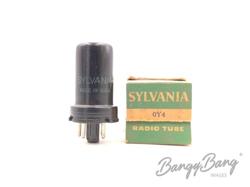 Vintage Sylvania 0Y4 Half-Wave Octal Gas Filled Rectifier Audio Vacuum ...