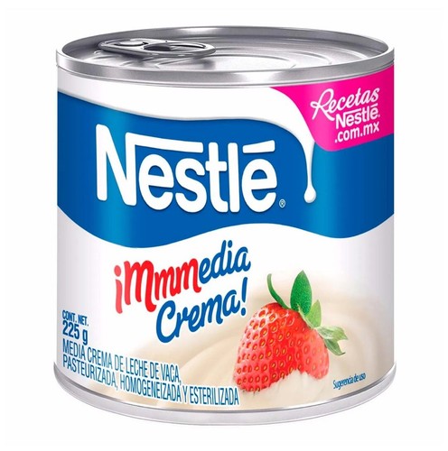 Nestlé Table Cream/ Media Crema 8 Fl Oz (Pack of 3), Packaging May Vary ...