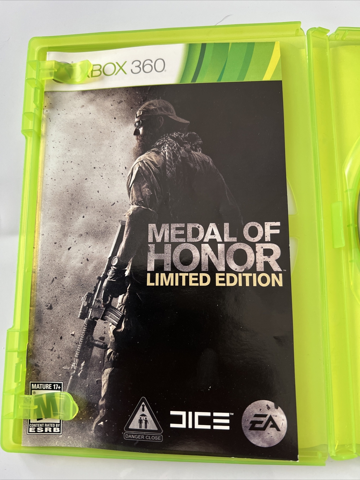 Medal of Honor Xbox 360 Game Limited Edition With Manual 14633155747 | eBay