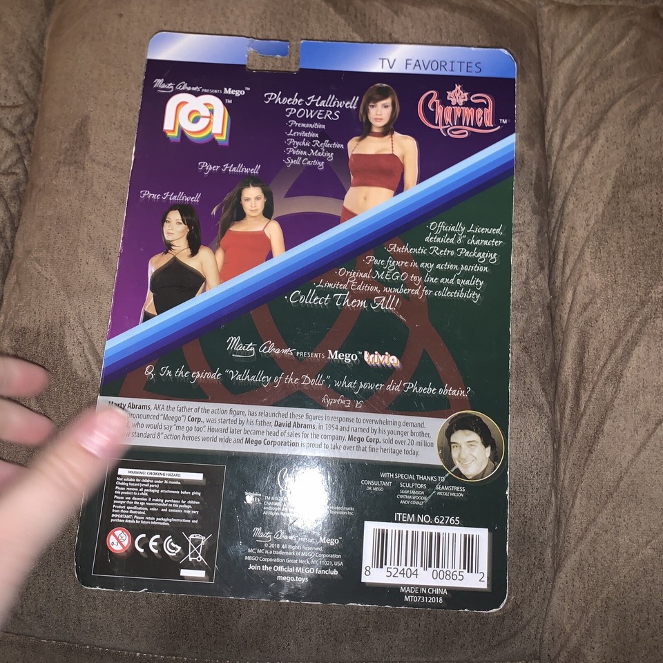 Charmed TV Show "Phoebe Halliwell" Classic 8 Inch Figure Doll Limited ...