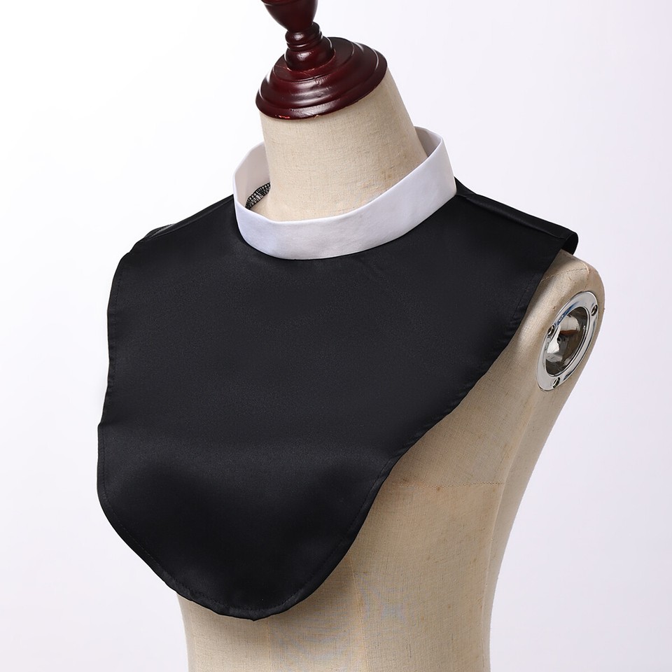 Clergy Bib Collar Priest Collar for Cassock Clergy Collar Detachable ...