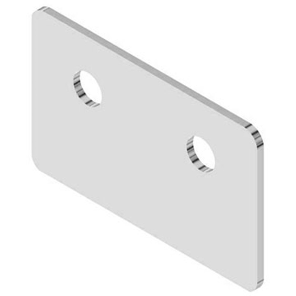(50 Pack) Peg Hook Steel Backing Plate for Reinforcement of Pegboard ...