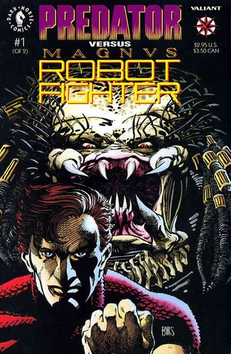 Predator vs. Magnus Robot Fighter #1 FN; Dark Horse-Valiant | Barry ...