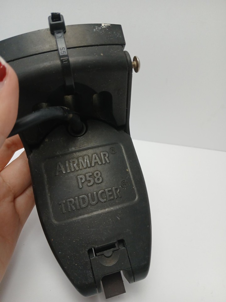 Raymarine DS400X Fishfinder Airmar P58 Triducer Transducer Cables ...