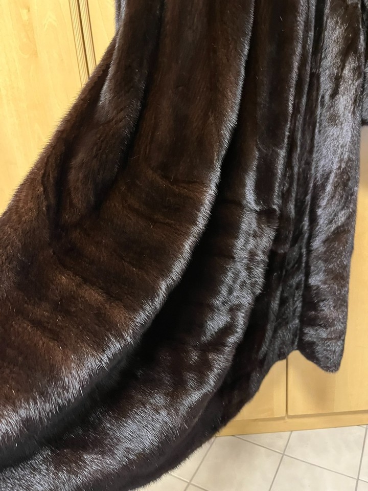 241 Glamorous MINK-Coat Pelzjacke Fur jacket Nerzmantel Nerz Норковая ...