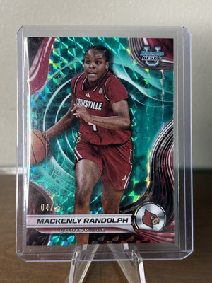 2024-25 Bowman's Best U Mackenly Randolph Teal Geometric Refractor ...