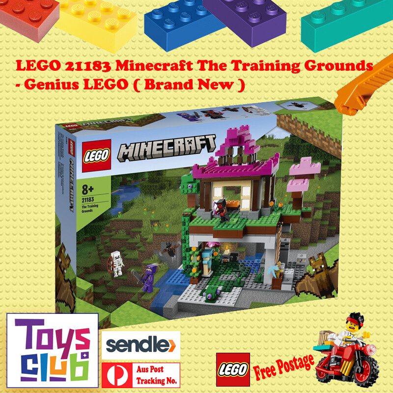 21183 Lego 21183 The Training Grounds – Since When Has Minecraft Had