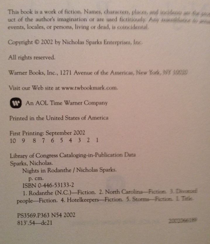 Nights In Rodanthe Book Characters