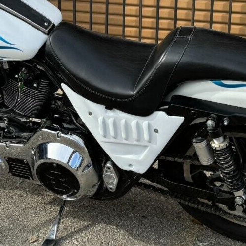 Fiberglass FXR Style Side Cover Plates for Harley FXR Custom ...