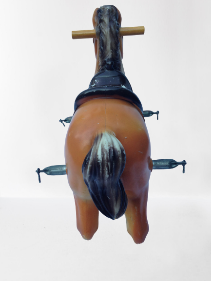 Vintage Blazon 1963 Plastic Rocking Horse Blow Mold / Horse Only - NO ...