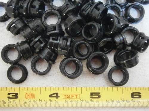 Heyco 2813 Shorty Bushings B 437-312 for .437" Hole .31 ID Nylon Lot of ...