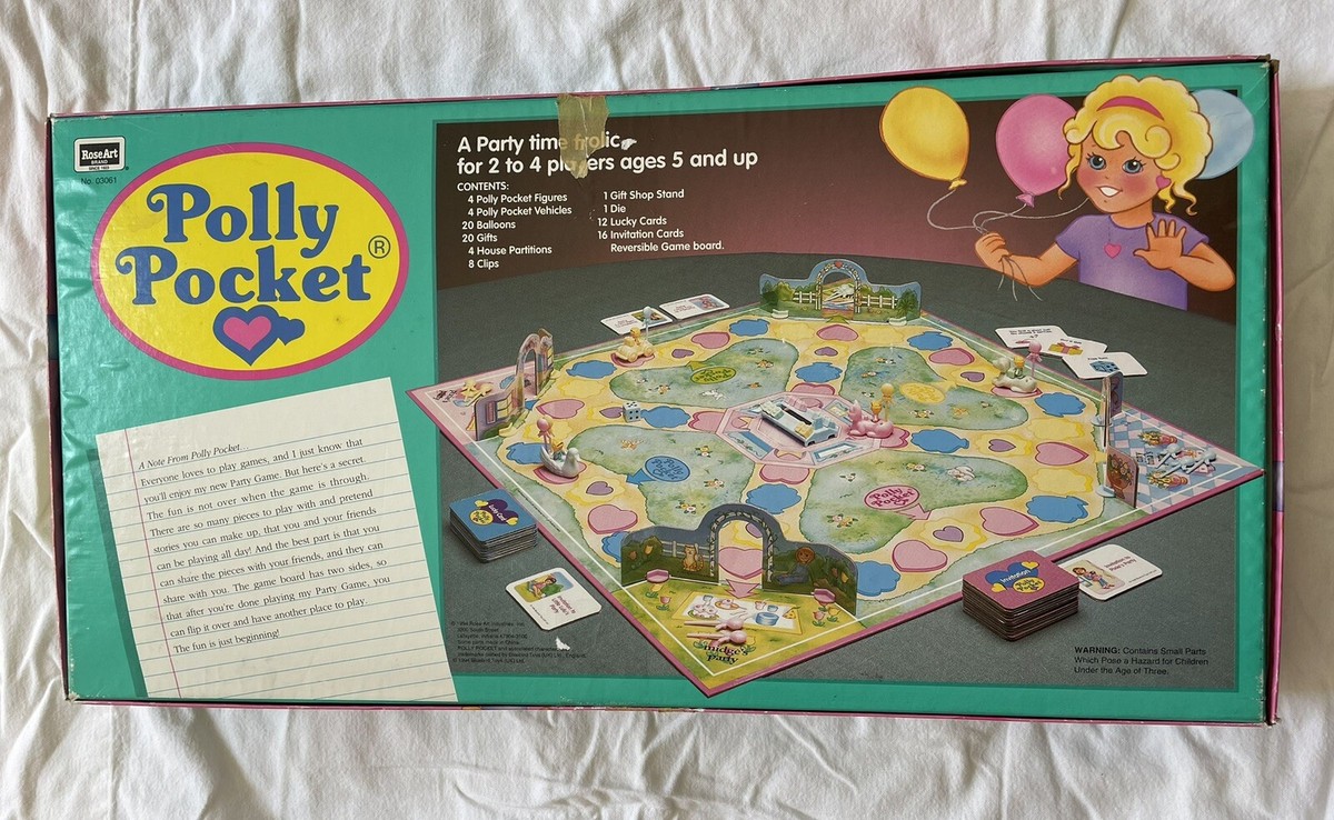 Polly Pocket Games Board