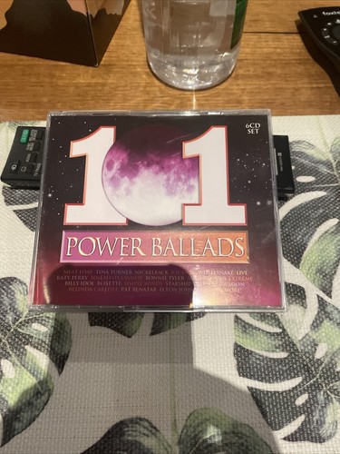 101 POWER BALLADS 6 Cd Discs Like New Alice Cooper Tina Turner Poison ...